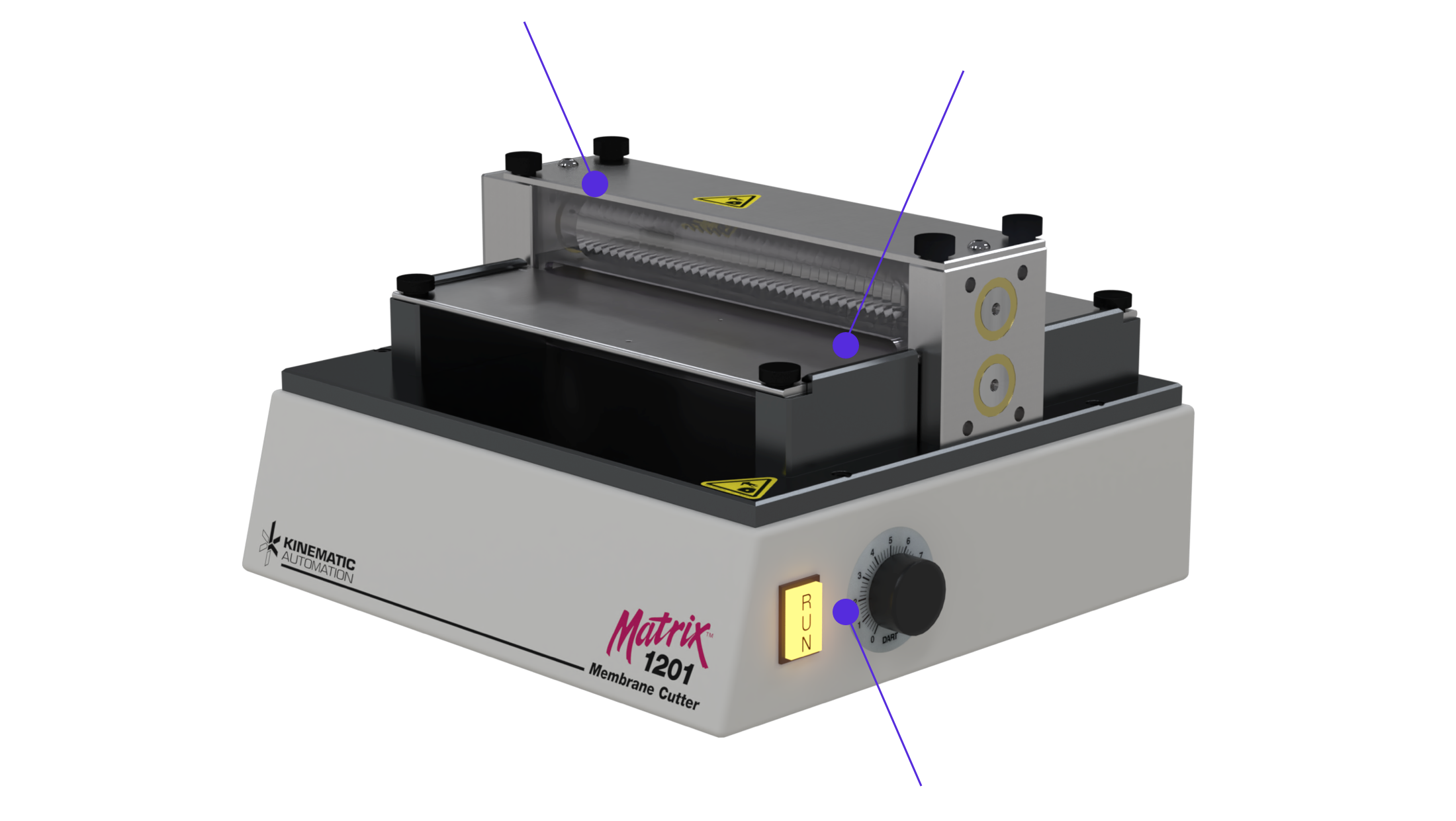 Kinematic Matrix 1201 Membrane Cutter - Ascential Technologies